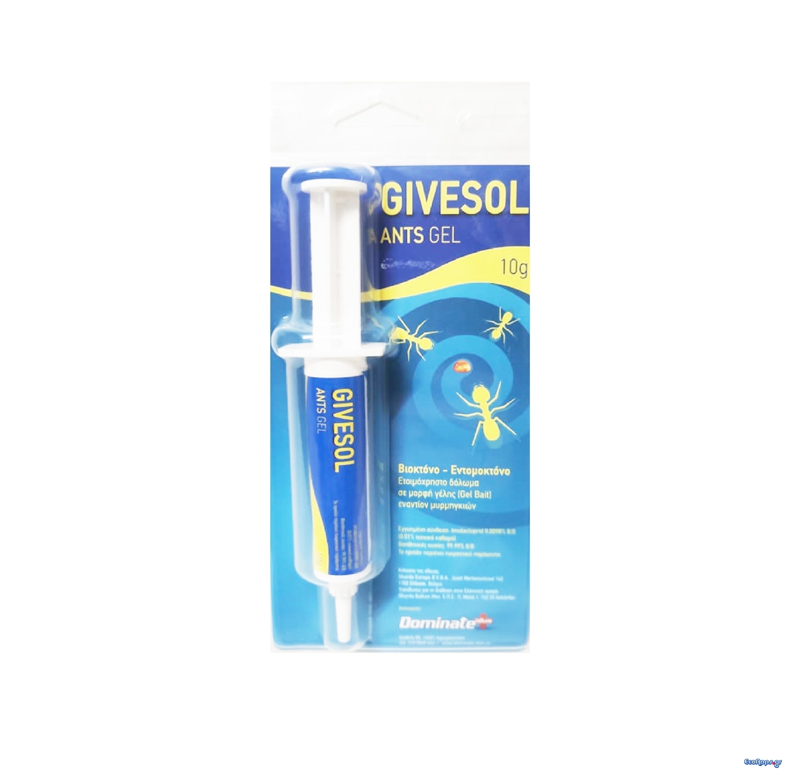 ΚΑΤΑΠΟΛΕΜΗΣΗ ΜΥΡΜΗΓΚΙΩΝ: GIVESOL ANTS GEL